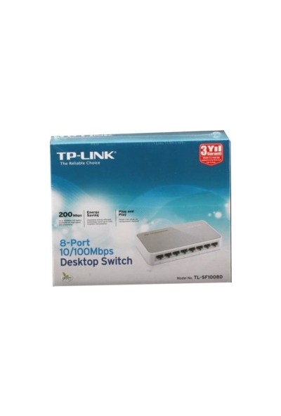 Tp-Link TL-SF1008P 8-Port 10/100MBPS Tp-Link TL-SF1008P 8-Port 10/100MBPS