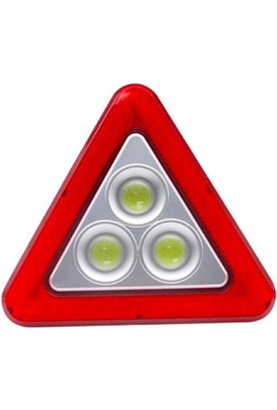 Coofbe Araçlar Için Pilli LED Işıklı Üçgen Projektör LED Işıklı Acil Durum Uyarı Işareti Coofbe Araçlar Için Pilli LED Işıklı Üçgen Projektör LED Işıklı Acil Durum Uyarı Işareti