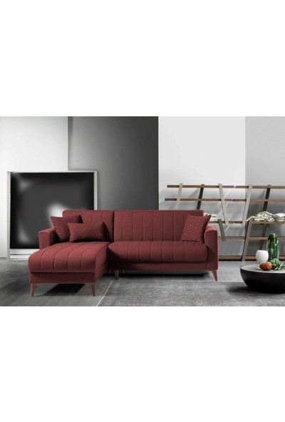 Ipek Mobilya Berry Köşe Takımı 3+2 ( Bordo ) Ipek Mobilya Berry Köşe Takımı 3+2 ( Bordo )