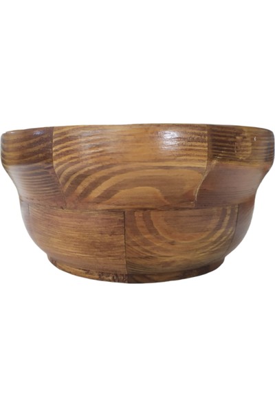 Usta Eli Dekoratif Ahşap Kase