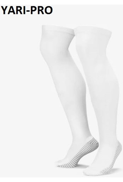 Yarı Profesyonel Beyaz Futbol Çorabı Tozluk Halı Saha Çorabı Konç Yarı Profesyonel Beyaz Futbol Çorabı Tozluk Halı Saha Çorabı Konç