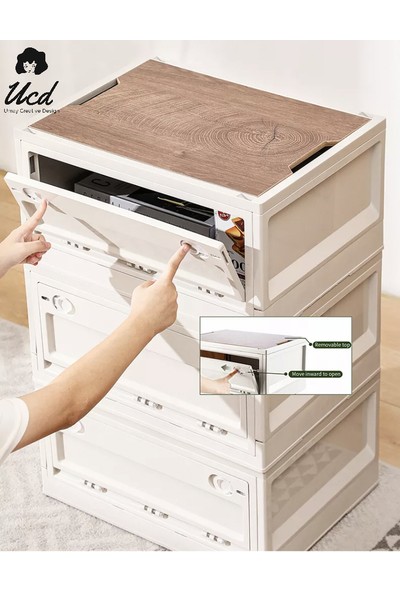 Umay Creative Design Dış ve Iç Mekan Katlanabilir Istiflenebilir Düzenleyici Organizer