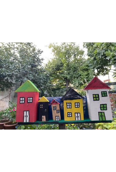 Dekoratif Minik Evler