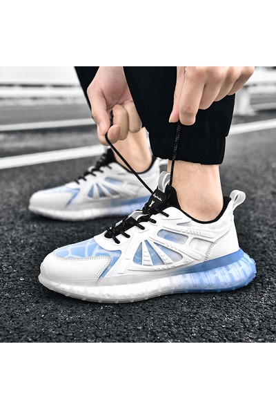 Stonghengqi BG16H61039 Erkek Yürüyüş Koşu Spor Ayakkabısı (Yurt Dışından)