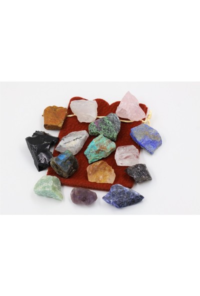 My Takı Ağacı Doğal Taş Ham Kütle 15 Adet 20 / 30 gr