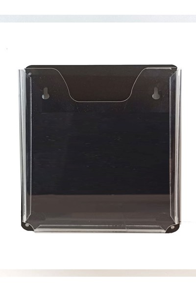 Faturalık Gazetelik 3 mm Siyah Pleksi Üzeri 3 mm Şeffaf Bükümlü Pleksi Faturalık Gazetelik 3 mm Siyah Pleksi Üzeri 3 mm Şeffaf Bükümlü Pleksi