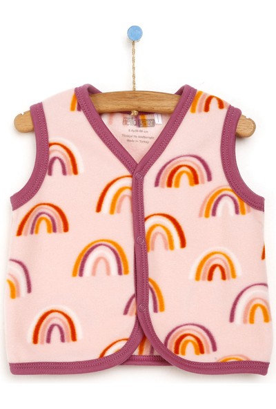 Hellobaby Basic Kız Bebek Polar Yelek