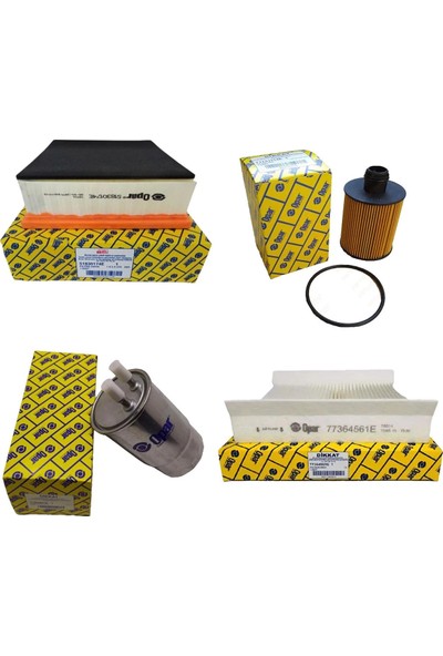 Opar Filtre Kiti Fiat Doblo Fiorino 1.3 E6 E6D 55179637