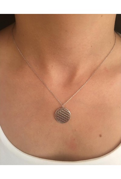 Yaşam Çiçeği Zincirli Kolye