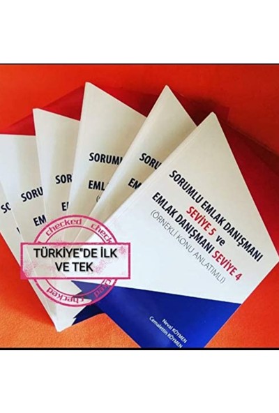 Sorumlu Emlak Danışmanı Seviye5 ve Emlak Danışmanı Seviye 4 Kitabı - Cemalettin Köymen (Ciltli) Sorumlu Emlak Danışmanı Seviye5 ve Emlak Danışmanı Seviye 4 Kitabı - Cemalettin Köymen (Ciltli)