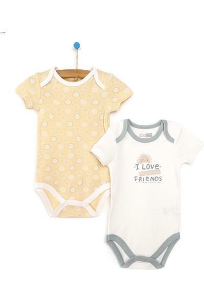 Hellobaby 2li Güneş Kısa Kol Body
