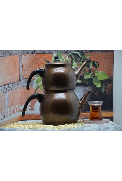 Qpazar Alüminyum Renkli Küre Çaydanlık No:04 ( 2,3 Litre 5 Kişilik) Qpazar Alüminyum Renkli Küre Çaydanlık No:04 ( 2,3 Litre 5 Kişilik)