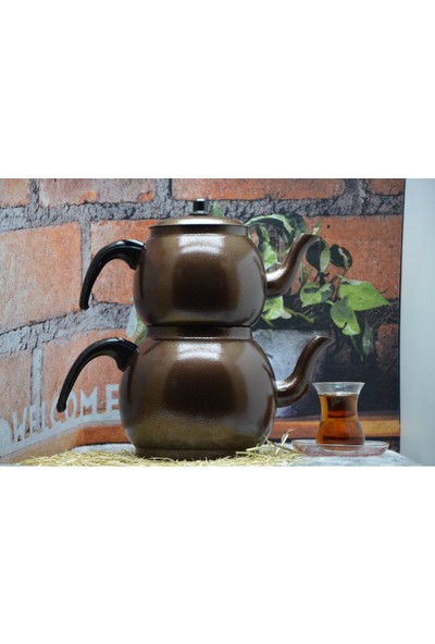 Qpazar Alüminyum Renkli Küre Çaydanlık No:06 ( 4,2 Lt 9 Kişilik) Qpazar Alüminyum Renkli Küre Çaydanlık No:06 ( 4,2 Lt 9 Kişilik)