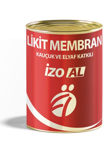 Izoal 5 Lt Kauçuk ve Elyaf Katkılı Likit Membran