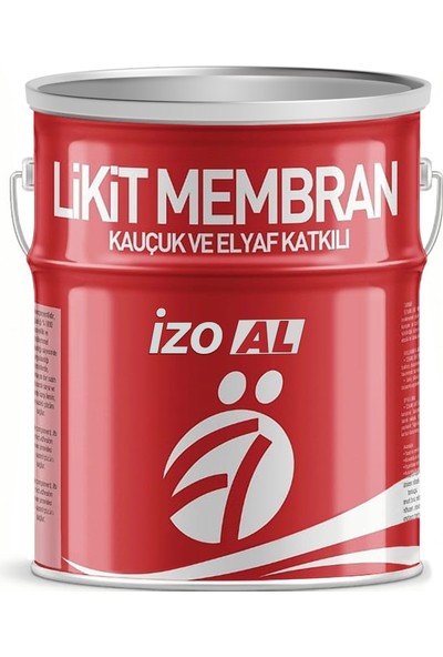Izoal 17 Lt Kauçuk ve Elyaf Katkılı Likit Membran