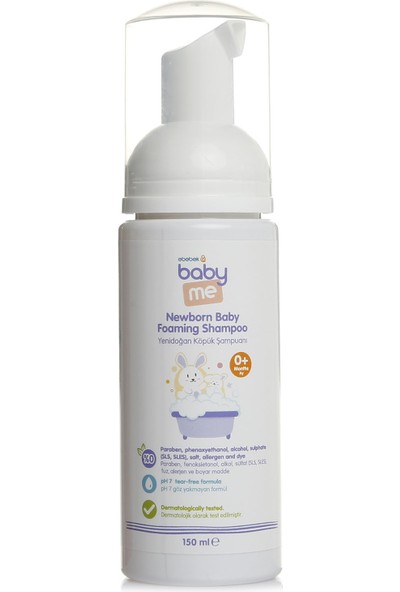 Baby&Me Yenidoğan Köpük Şampuan 150 ml