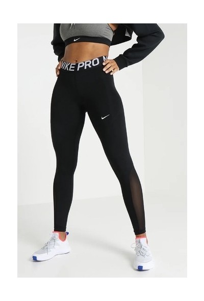 Nike Pro Tigh Fit Full Length Toparlayıcı Uzun Siyah Tayt