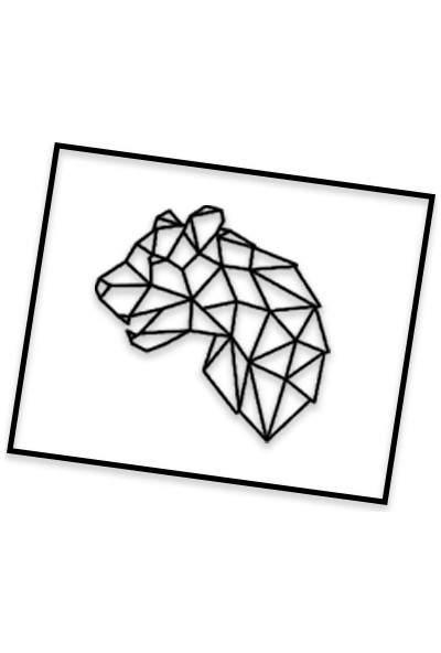 Panter Figürü Duvar Dekoru