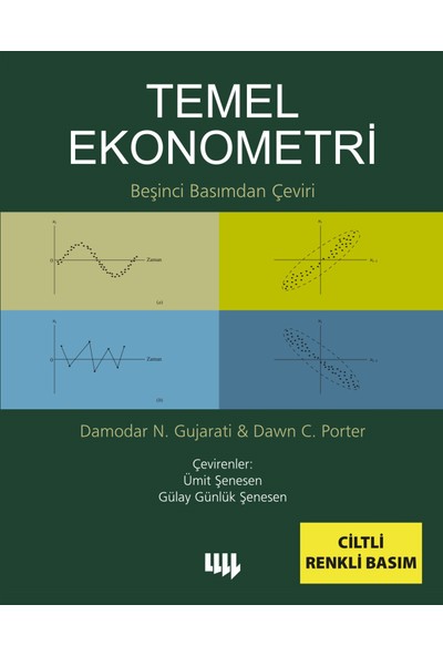 Temel Ekonometri 5. Basımdan Çeviri (Ciltli, Renkli Baskı) - Damodar N. Gujarati - Dawn Porter