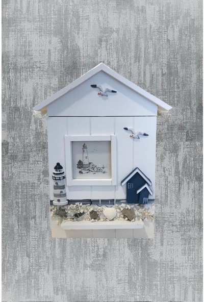 Geyikli Mood Ahşap Duvar Anahtar Askısı Çerçeveli Geyikli Mood Ahşap Duvar Anahtar Askısı Çerçeveli