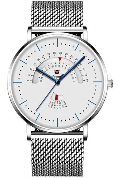 Vegans 6207 Günlü Takvimli Hasırlı Erkek Kol Saati Vegans 6207 Günlü Takvimli Hasırlı Erkek Kol Saati