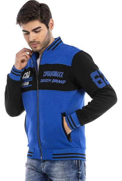 Cipo & Baxx CL500 Mavi Kaşe Kolej Mont Cipo & Baxx CL500 Mavi Kaşe Kolej Mont