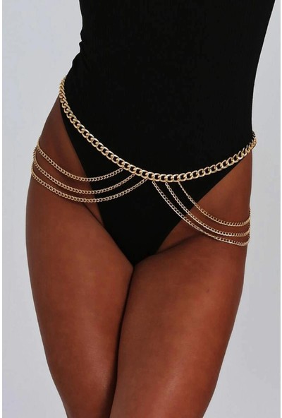 Bahels Gold Renk Vücut Zinciri