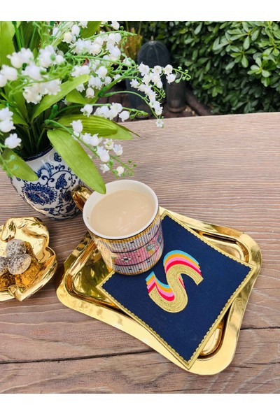 Ge Living Rainbow ´´s´´ Harfi Kokteyl Peçete (1 Adet)