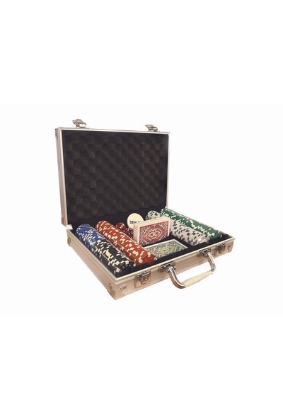 Kakuro Toys 200 Çip Poker Seti Kemik Çip