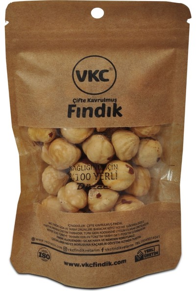 VKC Çifte Kavrulmuş 45 gr Paket Fındık VKC Çifte Kavrulmuş 45 gr Paket Fındık