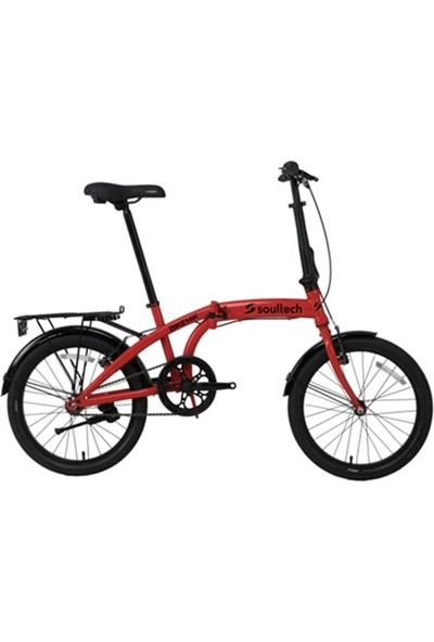 Soultech BIKE14K Couple Katlanır Bisiklet Kırmızı 20''