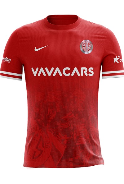 Antalya Spor Antalyaspor Nike Kırmızı Taraftar Logo 2022-23 Sezon Maç Forması Antalya Spor Antalyaspor Nike Kırmızı Taraftar Logo 2022-23 Sezon Maç Forması