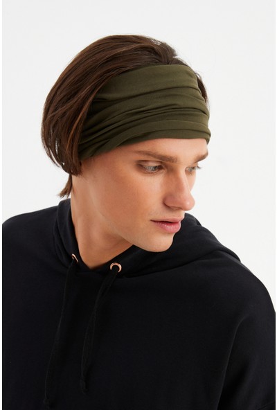 Butikgiz Haki Erkek 4 Fonksiyonlu Koruyucu Pamuklu, Esnek, Terletmez, Bandana, Boyunluk, Buff, Maske Butikgiz Haki Erkek 4 Fonksiyonlu Koruyucu Pamuklu, Esnek, Terletmez, Bandana, Boyunluk, Buff, Maske