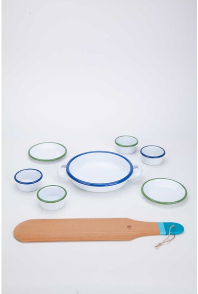 Yeşil Lacivert Emaye Kahvaltı Seti – 8 Parça Yeşil Lacivert Emaye Kahvaltı Seti – 8 Parça