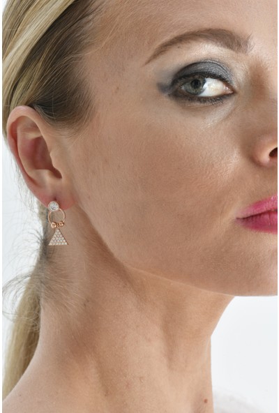 Minamis Silver 925 Ayar Gümüş Kadın Zirkon Tek Taşlı Üçgen Küpe Minamis Silver 925 Ayar Gümüş Kadın Zirkon Tek Taşlı Üçgen Küpe