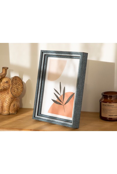 English Home Rhonda Çerçeve 13X18 cm Lacivert- Mavi English Home Rhonda Çerçeve 13X18 cm Lacivert- Mavi