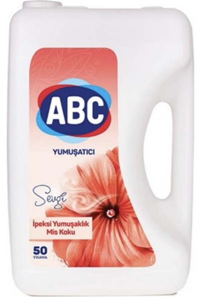 Abc Çamaşır Yumuşatıcısı Sevgi (Beyaz) 5 Lt