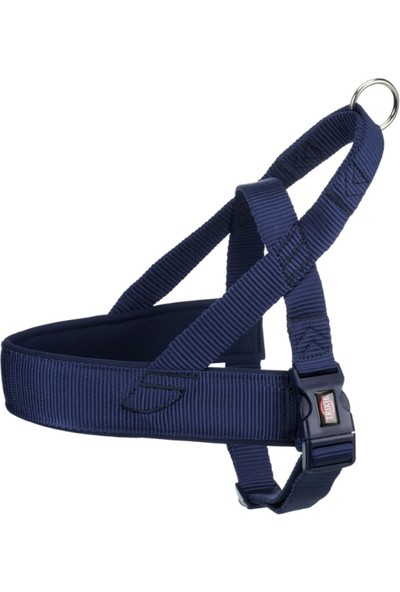 Mimi Trixie Köpek Göğüs Tasması, L-XL:68–88CM/50 Mm, Mavi