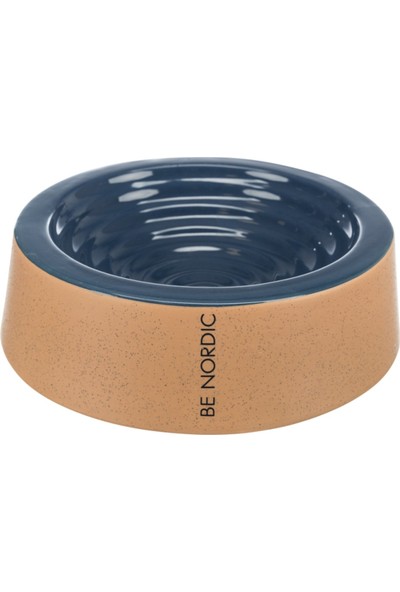 Mimi Trixie Köpek Seramik Mama Su Kabı, 0,5LT/20CM, Koyu Mavi,bej Mimi Trixie Köpek Seramik Mama Su Kabı, 0,5LT/20CM, Koyu Mavi,bej