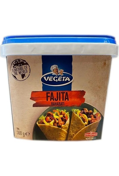 Vegeta Fajita Baharatı 500 G Vegeta Fajita Baharatı 500 G