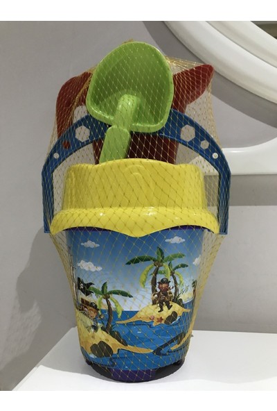 Karayp Korsanlarıkum Kovası Seti Büyük Boy