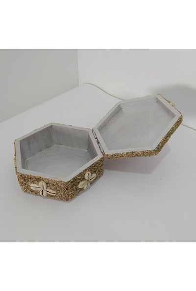 Deniz Kabuklu Peçetelik / Takı Kutusu