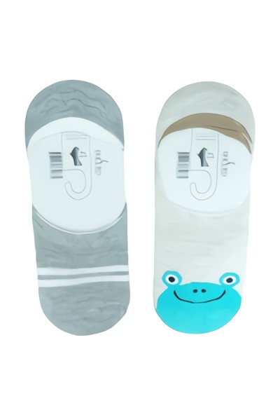 Yazlık Ince 2'li Unisex Çocuk Babet Çorap Yazlık Ince 2'li Unisex Çocuk Babet Çorap