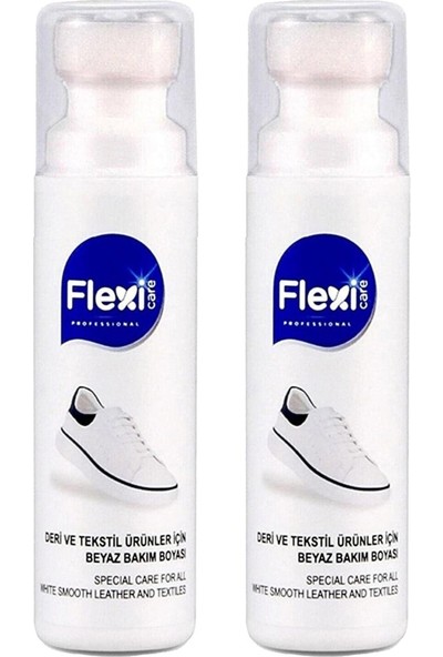 Flexi Flexicare Spor Beyaz Deri ve Kumaş Ayakkabı Boyası 75 ml 2 Adet Flxsgdc Flexi Flexicare Spor Beyaz Deri ve Kumaş Ayakkabı Boyası 75 ml 2 Adet Flxsgdc