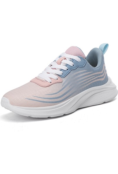 HF Sports Kadınlar Örgü Nefes Alabilen Rahat Spor Ayakkabılar (Yurt Dışından)