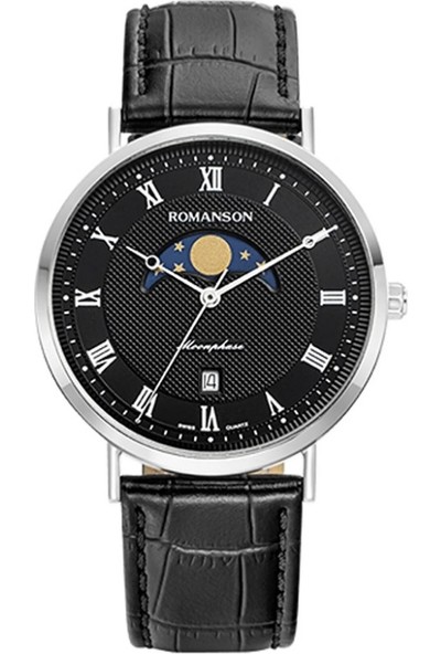 Romanson TL1B24FMBRAS5U Roma Rakamlı Erkek Kol Saati Romanson TL1B24FMBRAS5U Roma Rakamlı Erkek Kol Saati