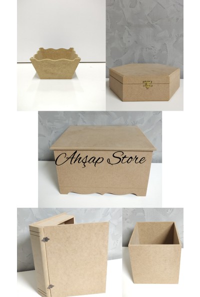 Ahsap Store Ahşap Boyama Seti Ahsap Store Ahşap Boyama Seti