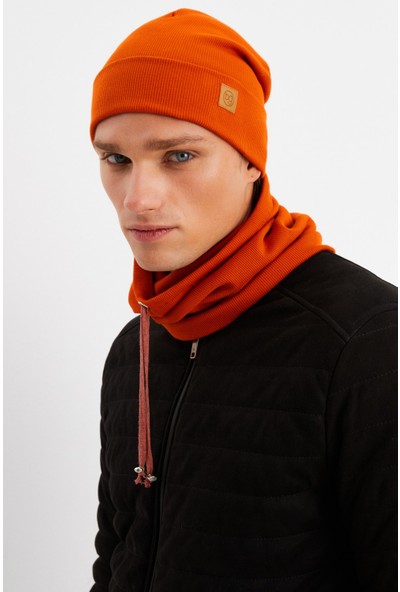 Butikgiz Kiremit Erkek Balıkçı Style Pamuklu Kaşkorse, Terletmez, Ultra Hafif, Yumuşak Bere Boyunluk Takım Butikgiz Kiremit Erkek Balıkçı Style Pamuklu Kaşkorse, Terletmez, Ultra Hafif, Yumuşak Bere Boyunluk Takım
