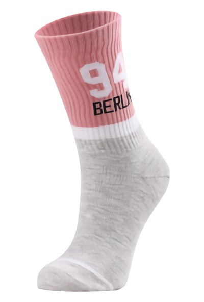 Yazlık %80 Pamuk Berlin 94 Yazı Işlemeli Eğlenceli Kadın Çorap Yazlık %80 Pamuk Berlin 94 Yazı Işlemeli Eğlenceli Kadın Çorap