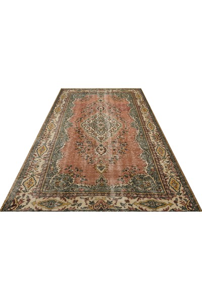 Vintage Eskitme El Dokuma Halı 171 x 290 cm 8754 Vintage Eskitme El Dokuma Halı 171 x 290 cm 8754